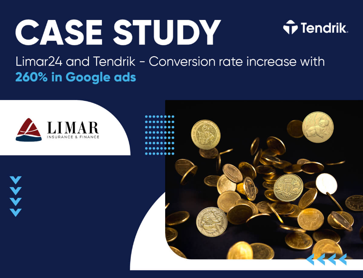Case Study: Conversion rate increase with 260% in Google Ads - Tendrik